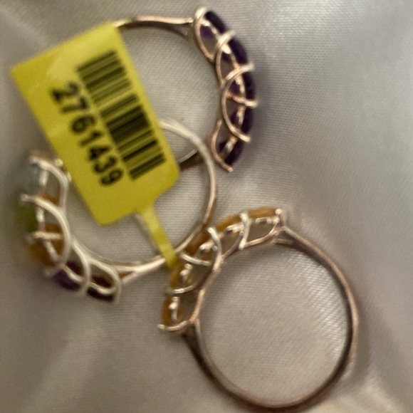 Jewelry | Nwt Lot Of Three Sts 925 Rings Size 6 | Poshmark